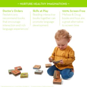 Melissa & Doug Children's Book - Natural Play Book Tower: Little Nursery Books