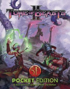 paizo tome of beasts ll pocket edition for 5th edition