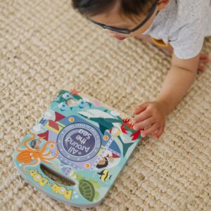 Melissa & Doug Childrens Book Poke-a-Dot: All Around the Sea