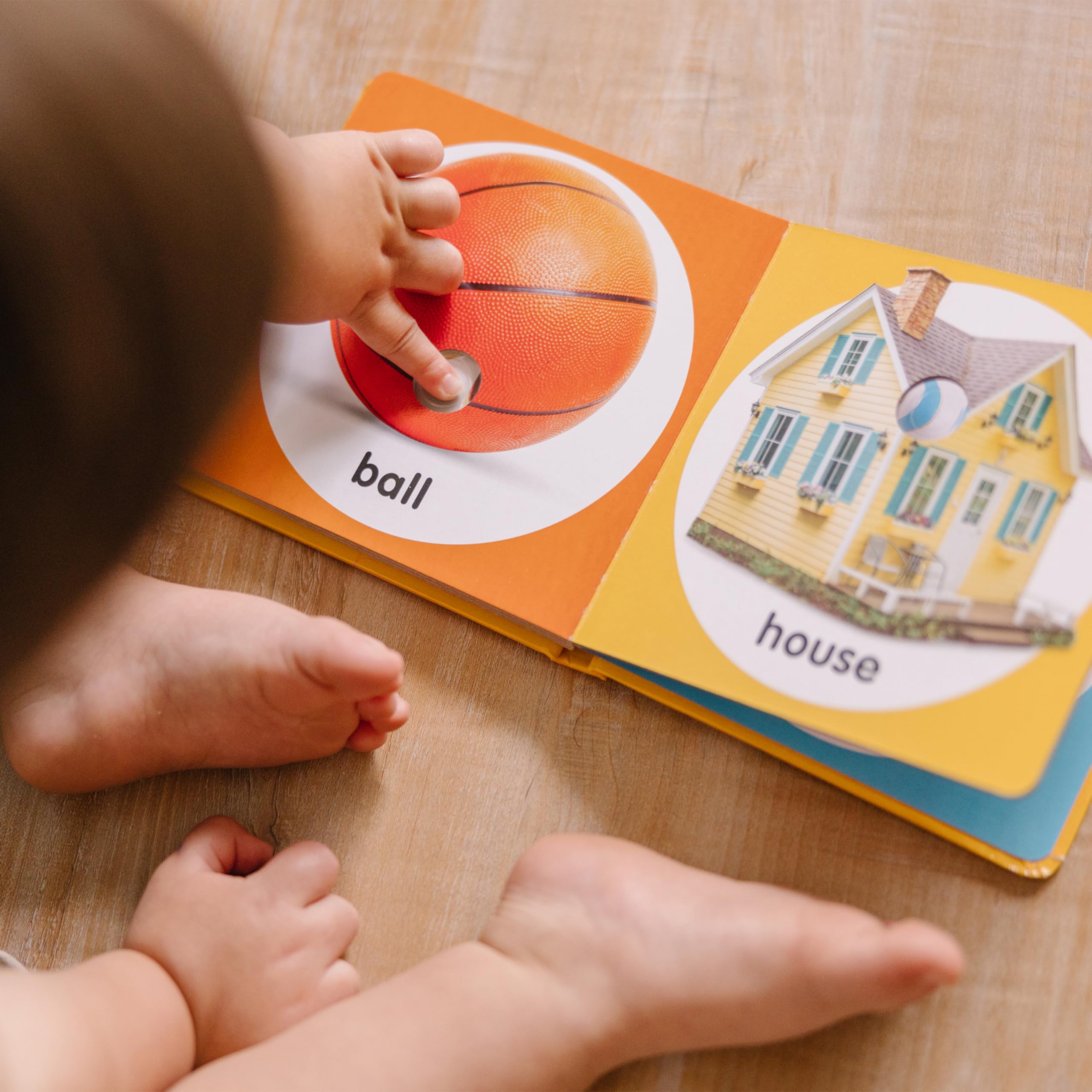 Melissa & Doug Children’s Book – Poke-a-Dot: First Words (Board Book with Buttons to Pop)