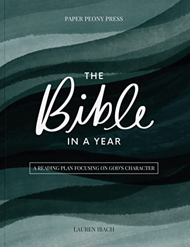 The Bible in a Year: A Guided Bible Study Reading Plan to Read the Bible in 52 Weeks (Premium Hardcover Keepsake Edition)