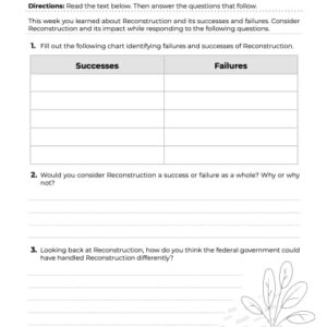 8th Grade Social Studies: Daily Practice Workbook | 20 Weeks of Fun Activities | History | Civic and Government | Geography | Economics | + Video Explanations for Each Question