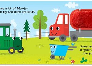 Busy Tractor - Touch and Feel Board Book - Sensory Board Book