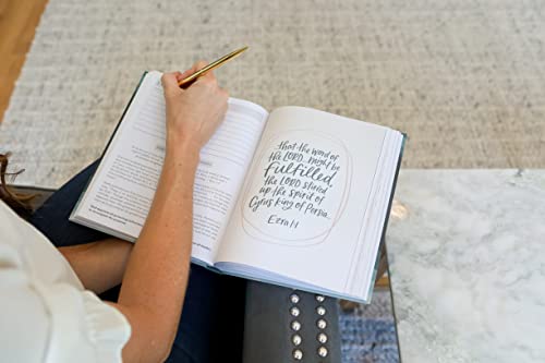 The Bible in a Year: A Guided Bible Study Reading Plan to Read the Bible in 52 Weeks (Premium Hardcover Keepsake Edition)