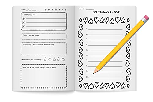 The One-Minute Gratitude Journal for Kids: Journal to Increase Gratitude, Mindfulness and Happiness