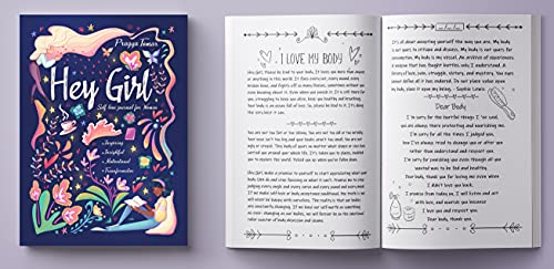 Hey Girl! Self-Love Journal for Women: Embrace Wellbeing, Practice Self-Compassion & Gratitude, and Learn to Love Yourself for Who You Are