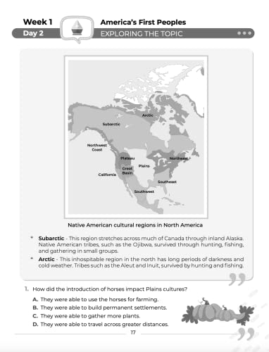 7th Grade Social Studies: Daily Practice Workbook | 20 Weeks of Fun Activities | History | Government | Geography | Economics | + Video Explanations for Each Question (Social Studies by ArgoPrep)