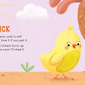 Baby Animals: A Touch and Feel Book - Children's Board Book - Educational