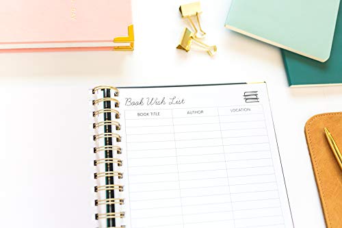 The Homeschool Planner: Beautiful and Undated with Monthly Tabs | To Do List, Goals, Meal Planning & Academic Tools | Homeschooling, Distance Learning & Family Organizer | Gold Spiral