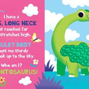 Baby Dinosaur - Silicone Touch and Feel Board Book - Sensory Board Book