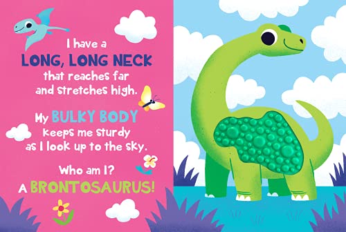 Baby Dinosaur - Silicone Touch and Feel Board Book - Sensory Board Book