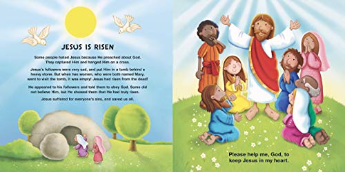 My First Book of Bible Stories - Children's Padded Board Book - Religious Stories