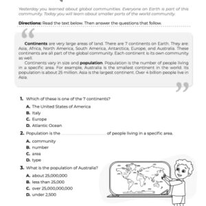 3rd Grade Social Studies: Daily Practice Workbook | 20 Weeks of Fun Activities | History | Civic and Government | Geography | Economics | + Video ... Each Question (Social Studies by ArgoPrep)