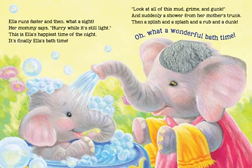 Touch and Feel Ella's Bath Time - Novelty Book - Children's Board Book - Interactive Fun Child's Book