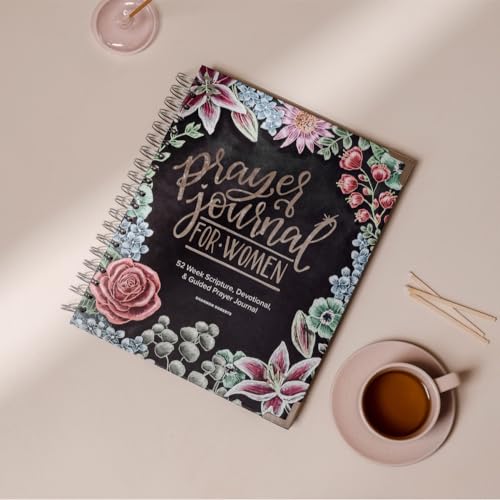 Prayer Journal for Women: 52 Week Scripture, Devotional, & Guided Prayer Journal