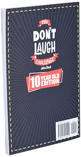 The Don't Laugh Challenge - 10 Year Old Edition: The LOL Interactive Joke Book Contest Game for Boys and Girls Age 10