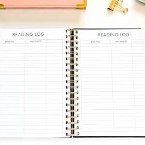 The Homeschool Planner: Beautiful and Undated with Monthly Tabs | To Do List, Goals, Meal Planning & Academic Tools | Homeschooling, Distance Learning & Family Organizer | Gold Spiral