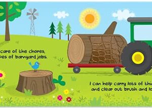 Busy Tractor - Touch and Feel Board Book - Sensory Board Book