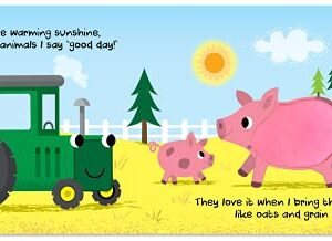 Busy Tractor - Touch and Feel Board Book - Sensory Board Book