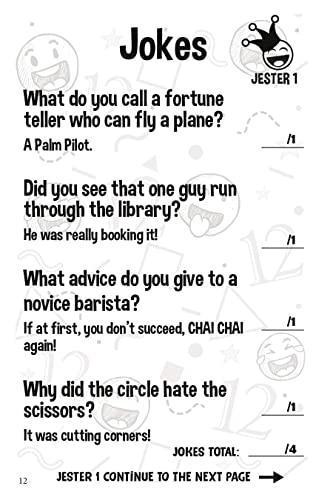 The Don't Laugh Challenge - 12 Year Old Edition: The LOL Interactive Joke Book Contest Game for Boys and Girls Age 12