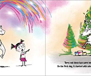 Never Let A Unicorn Meet A Reindeer! (Funny Unicorn Picture Book series For Ages 4-8)