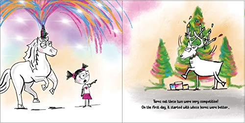 Never Let A Unicorn Meet A Reindeer! (Funny Unicorn Picture Book series For Ages 4-8)