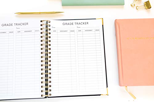 The Homeschool Planner: Beautiful and Undated with Monthly Tabs | To Do List, Goals, Meal Planning & Academic Tools | Homeschooling, Distance Learning & Family Organizer | Gold Spiral