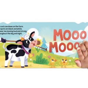 Farm Days with Cow - Touch and Feel Board Book - Sensory Board Book