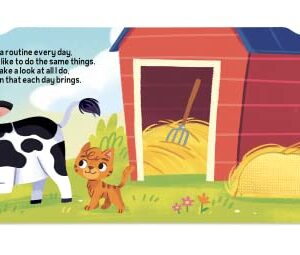 Farm Days with Cow - Touch and Feel Board Book - Sensory Board Book