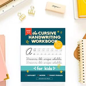 The Cursive Handwriting Workbook for Kids: A Fun and Engaging Cursive Writing Practice Book for Children and Beginners to Learn the Art of Penmanship