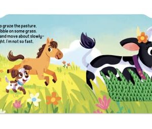 Farm Days with Cow - Touch and Feel Board Book - Sensory Board Book