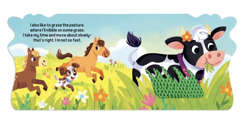 Farm Days with Cow - Touch and Feel Board Book - Sensory Board Book