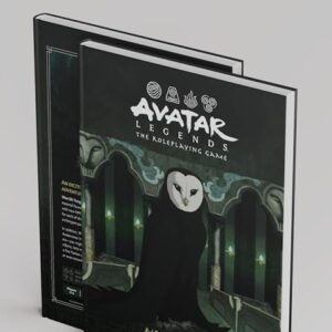 Magpie Games Wan Shi Tong's Adventure Guide - Avatar Legends: The Roleplaying Game expansion, hardcover tabletop RPG rulebook, full-color, Avatar Legends iconic and original art, silk bookmarks