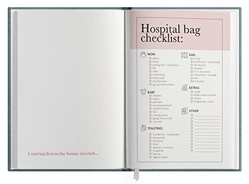 The Pregnancy Journal for Expecting Moms: Beautiful and Modern Pregnancy Planner, Organizer and Memory Book Album for Mom and Baby - Pregnancy and Baby Journals for First Time Moms