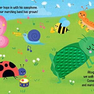 Butterfly's Marching Band - Silicone Touch and Feel Board Book - Sensory Board Book