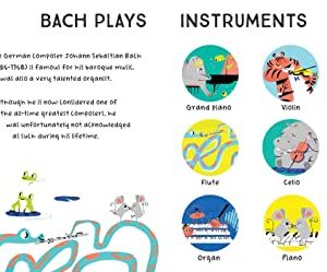 Baby Bach: A Classical Music Sound Book (With 6 Magical Melodies) (Baby Classical Music Sound Books)