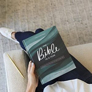 The Bible in a Year: A Guided Bible Study Reading Plan to Read the Bible in 52 Weeks (Premium Hardcover Keepsake Edition)