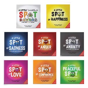 A Little SPOT of Emotion 8 Book Box Set (Books 1-8: Anger, Anxiety, Peaceful, Happiness, Sadness, Confidence, Love, & Scribble Emotion)