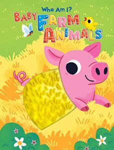 baby farm animals - silicone touch and feel board book - sensory board book