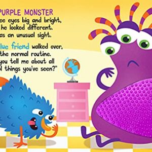 Kindness Monster - Silicone Touch and Feel Board Book - Sensory Board Book