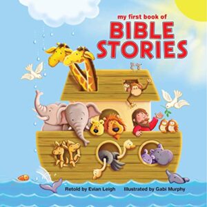 my first book of bible stories - children's padded board book - religious stories