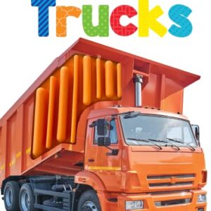 Trucks - Touch and Feel Board Book - Sensory Board Book