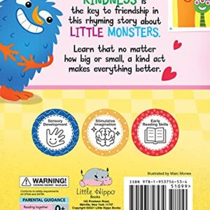 Kindness Monster - Silicone Touch and Feel Board Book - Sensory Board Book