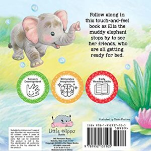 Touch and Feel Ella's Bath Time - Novelty Book - Children's Board Book - Interactive Fun Child's Book