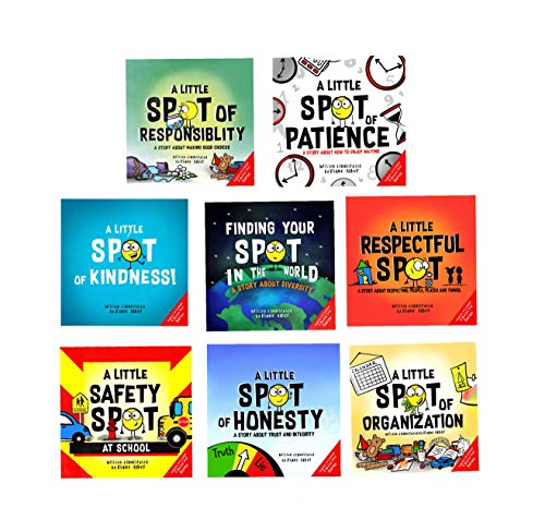 A Little SPOT Takes Action! 8 Book Box Set (Books 9-16: Kindness, Responsibility, Patience, Respect, Honesty, Organization, Diversity, & Safety)