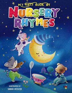 my first book of nursery rhymes - children's padded board book - classics