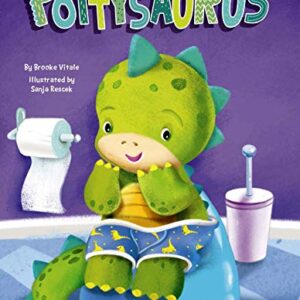 Pottysaurus - Children's Padded Board Book - Potty Training