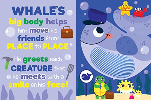 Silly Sea Creatures - Silicone Touch and Feel Board Book - Sensory Board Book