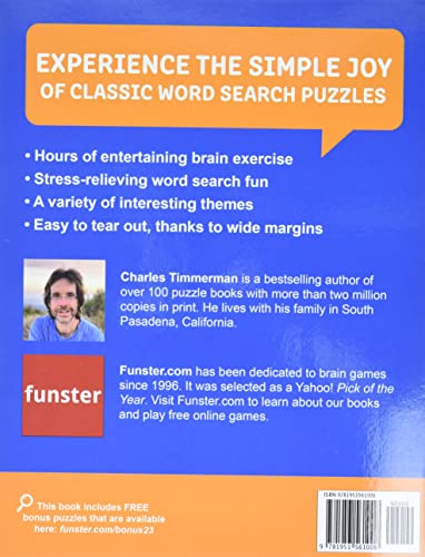 Funster 500+ Word Search Puzzles for Adults: Word Search Book for Adults with a Huge Supply of Puzzles