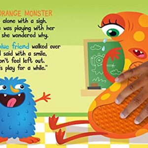 Kindness Monster - Silicone Touch and Feel Board Book - Sensory Board Book